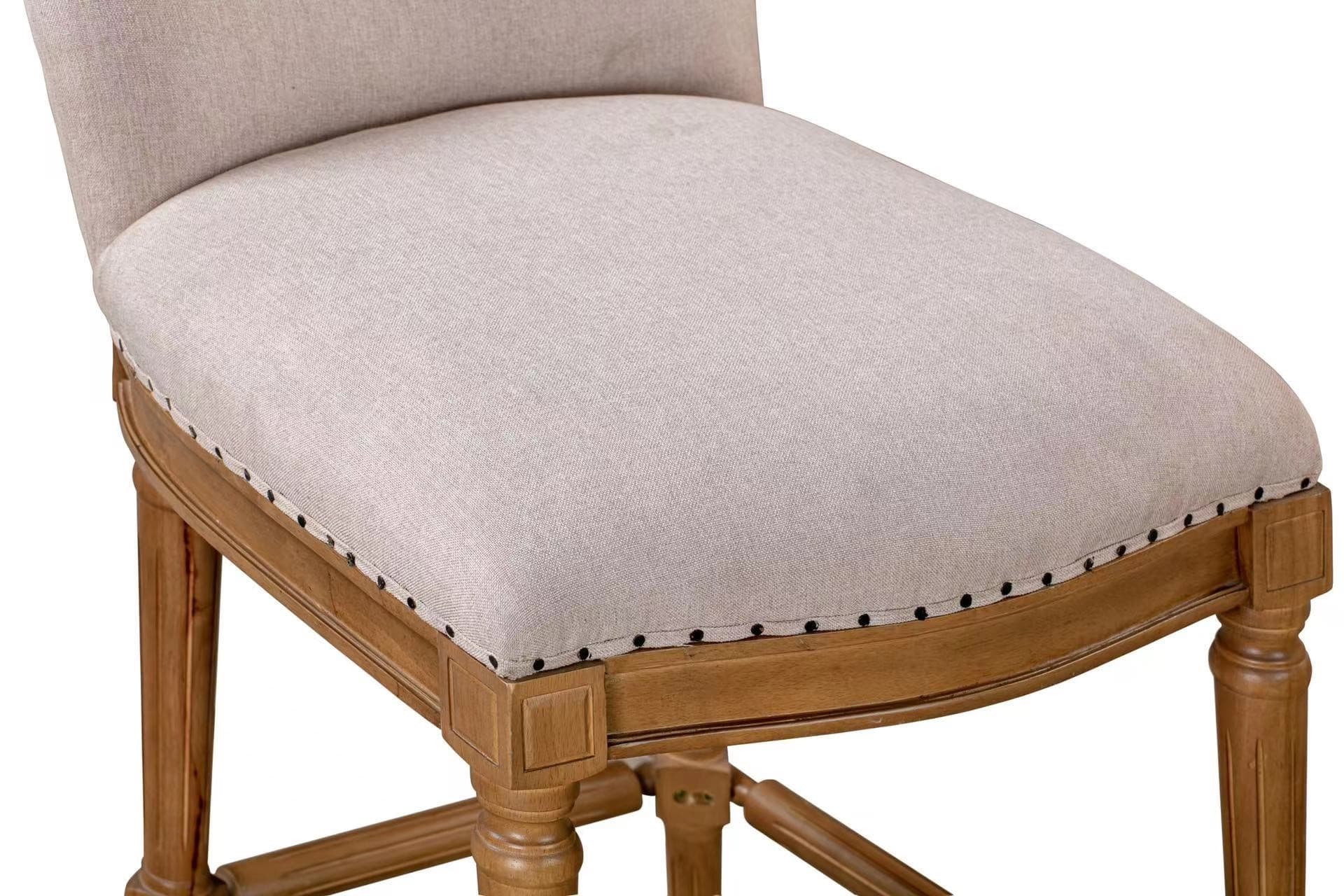 Francesca Wood Bar Stool | Boraam Industries